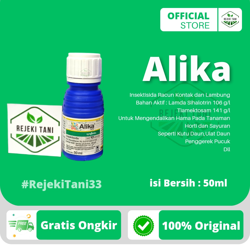 Jual Insektisida Alika 247 ZC 50ml Racun Kontak dan Lambung Untuk ...