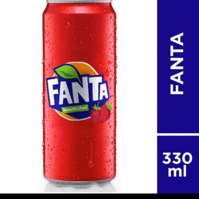 Jual Coca Cola Sprite Fanta Merah Strawberry Stroberi Kaleng 250 ml ...