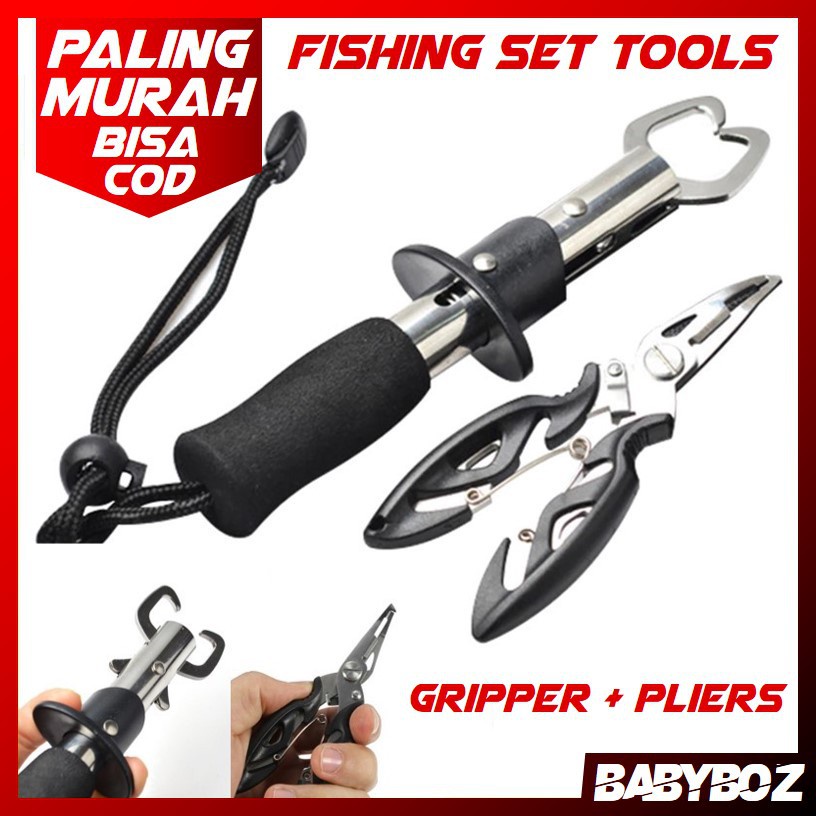 Jual BBM - PAKET TANG PLIER + GRIPPER KAIL PANCING Set alat ...