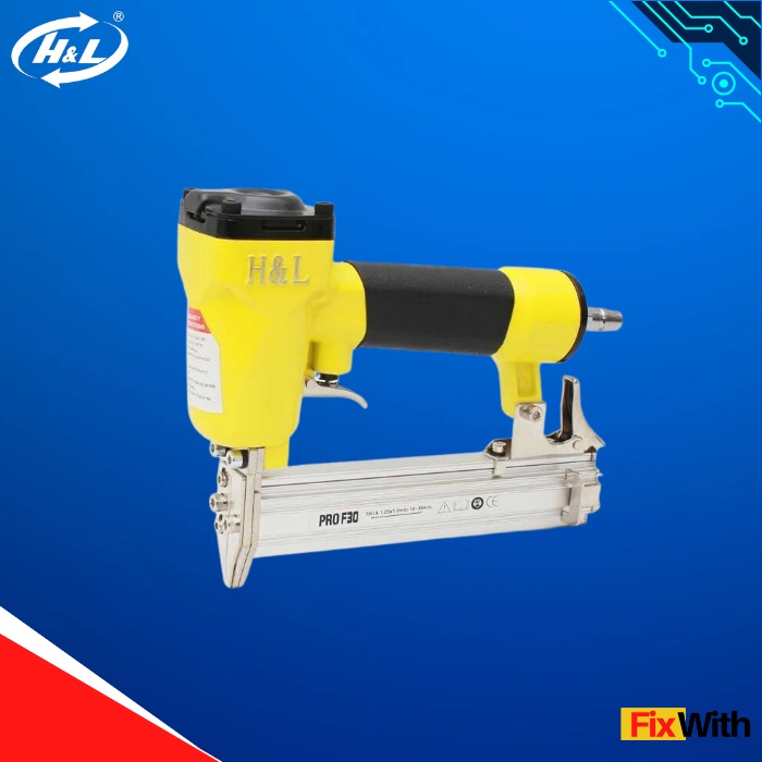 Jual Mesin Paku Tembak Angin H&L PRO F30 Air Brad Nailer 30mm | Shopee ...