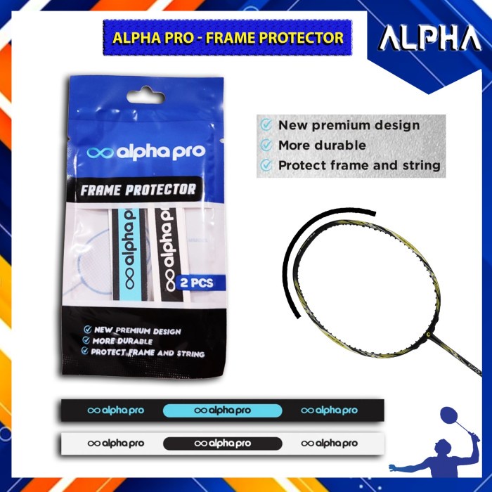 Jual Sticker Pelindung Pengaman Frame Protector Raket ALPHA PRO Dual ...