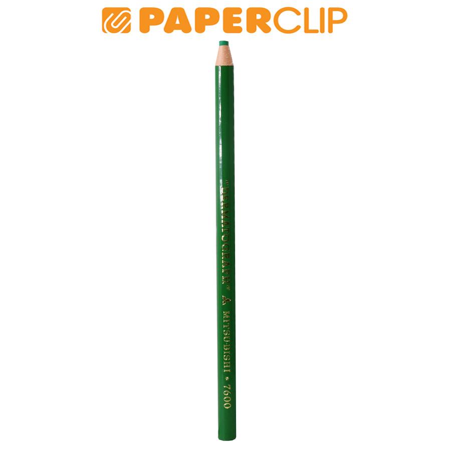 Jual PENSIL KACA MITSUBISHI DERMATOGRAPH-7600 GREEN | Shopee Indonesia