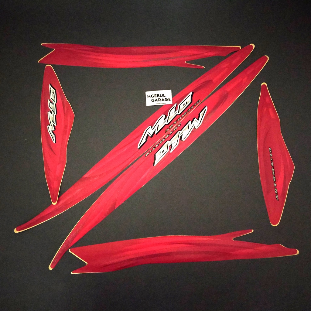 Jual Stiker Mio Sporty 2007 Striping YAMAHA IMI MERAH PUTIH | Shopee ...