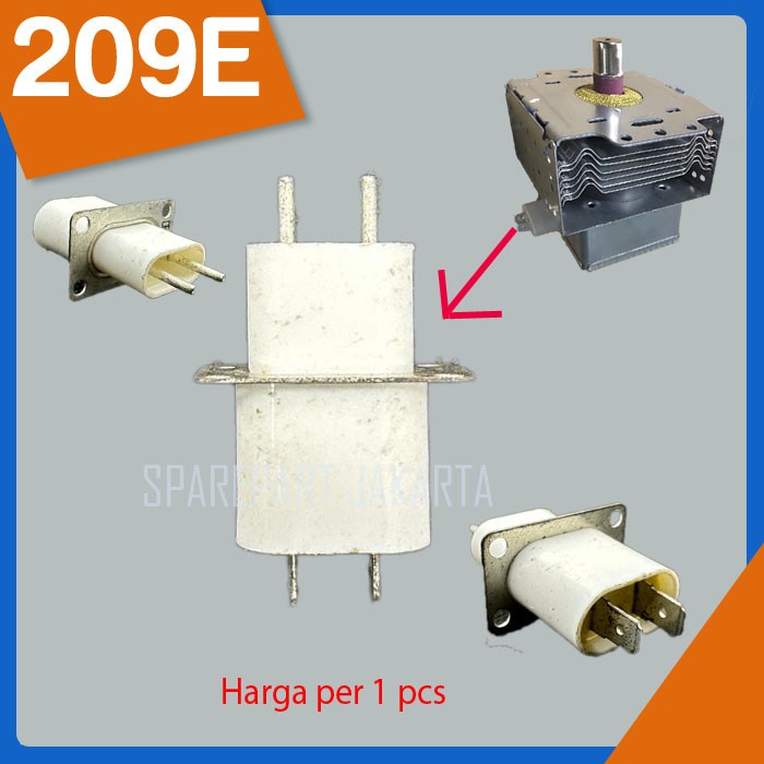 Jual KONEKTOR / PLUG MAGNETRON MICROWAVE OVEN 4 PIN / SOKET 4 PIN ...