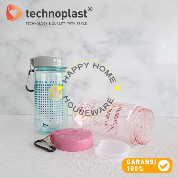 Jual TECHNOPLAST T+ Absolute Bottle 450ml | Botol Air Minum Carabiner ...