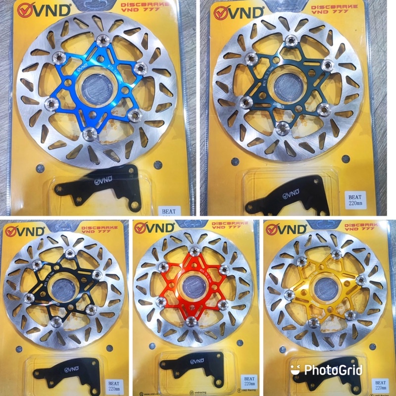 Jual VND Piringan Cakram VND Model Psm 220 mm Floating Disc Brake ...