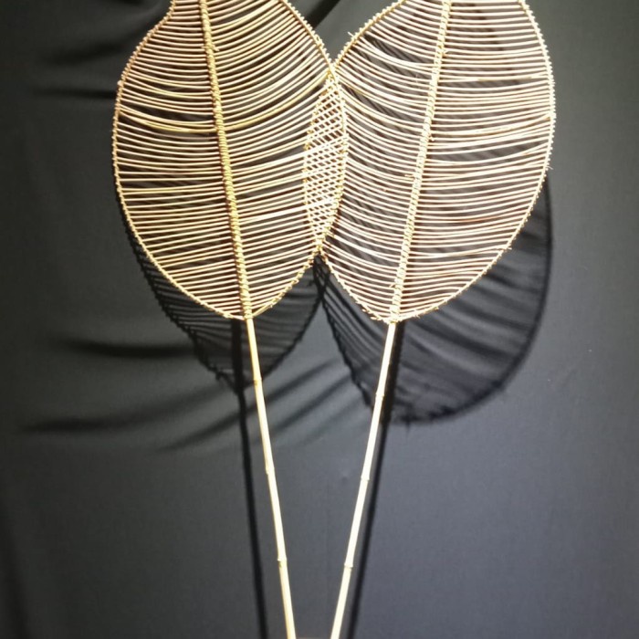 Jual PROMO HOME DECOR KIPAS BAHAN ROTAN FITRIT/ ROTAN PITRIT MURAH ...