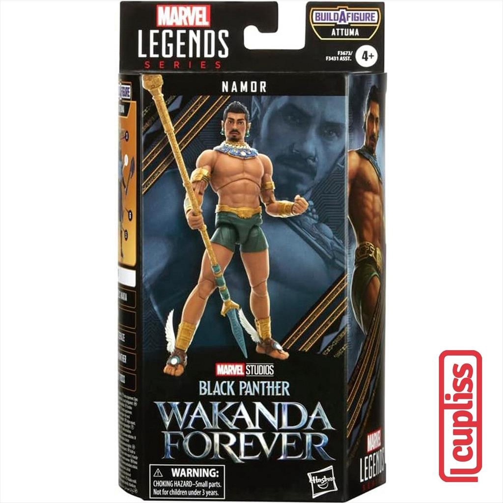 Jual Hasbro Marvel Legends Series F3673 Namor Wakanda Forever Figure ...