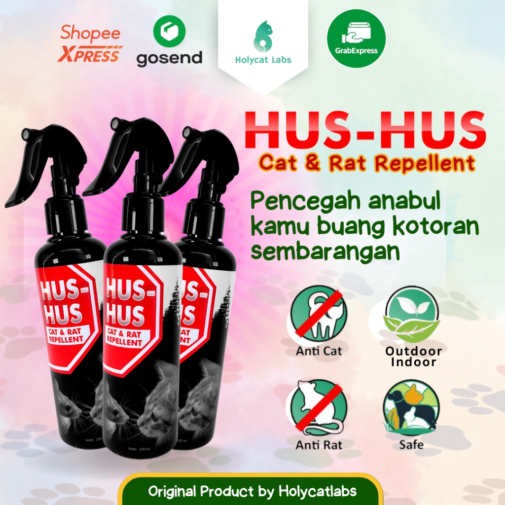 Jual HUS HUS Royal Care 250 ML Kucing Anti Buang Kotoran Sembarangan ...