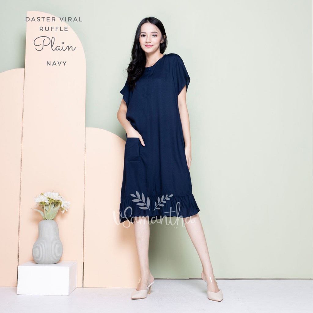 Jual Daster Viral Ruffle Series ( Rayon Premium ) | Shopee Indonesia