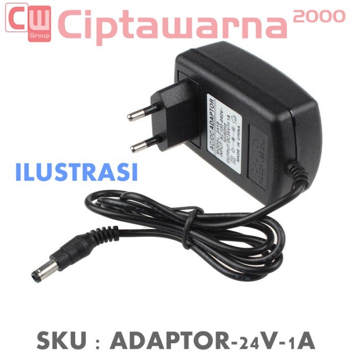 Jual Adaptor 220v AC to DC 24v 1A | Shopee Indonesia