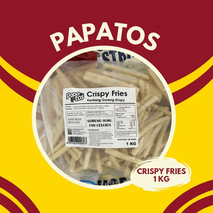 Jual papatos kentang goreng 1 kg - 1 KG | Shopee Indonesia
