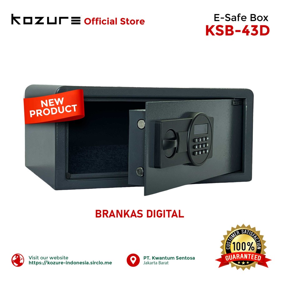 Jual Electronic Cash Box KOZURE KSB-43D / Brankas Digital Safety ...
