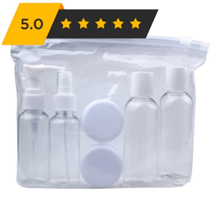 Jual Botol Cairan Sabun Shampo Travel Multifungsi Isi 6 PCS | Shopee ...