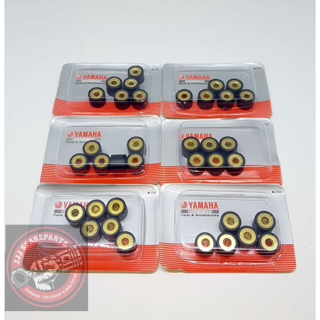 Jual ROLLER ROLER SET YAMAHA MIO SPORTY SMILE SOUL KARBU 11G 4VP 5TL 5LW / 5LW-17632-00 | Shopee ...