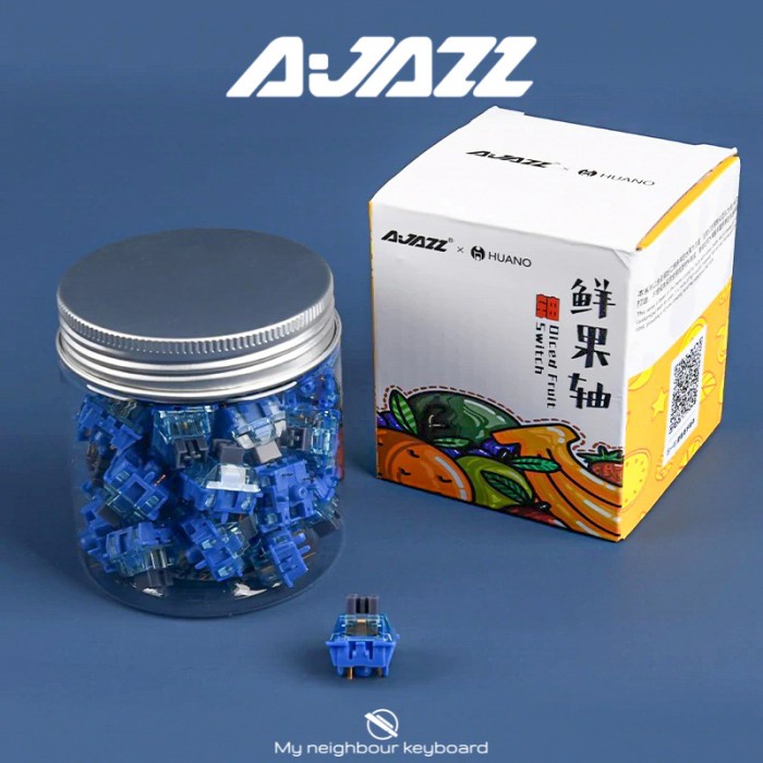 Jual AJAZZ x Huano Blueberry Linear Switch 5-Pin Mechanical Keyboard ...