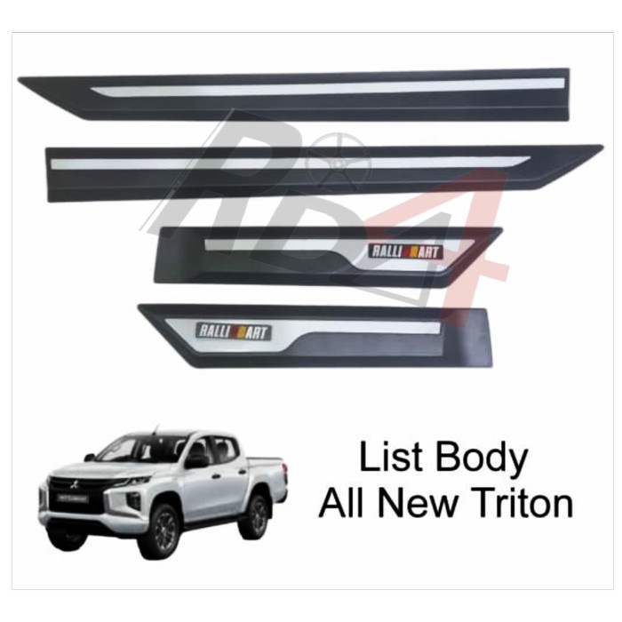 Jual List Body Samping All New Triton Tulisan Rally Art | Shopee Indonesia
