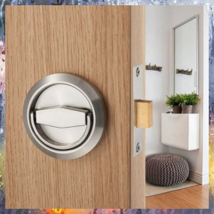 Jual Pull Plate Dekkson PP 009 SS Handle Pull Plate Bulat Dekkson HDL ...