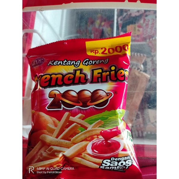 Jual French fries 2000, kentang goyeng murah, jajanan anak | Shopee ...