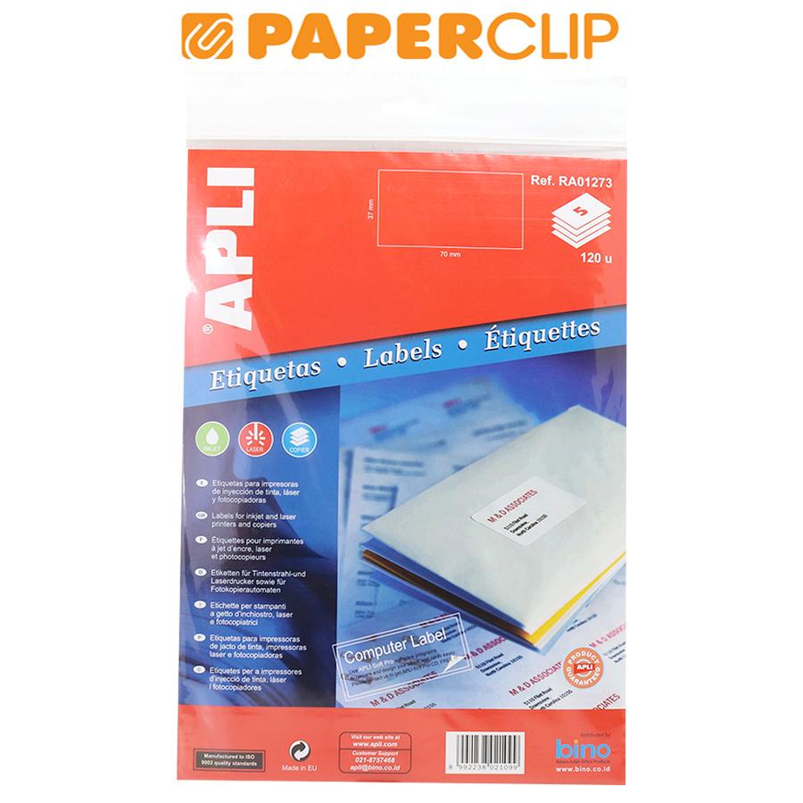 Jual LABEL APLI RA01273 37X70MM 5S | Shopee Indonesia