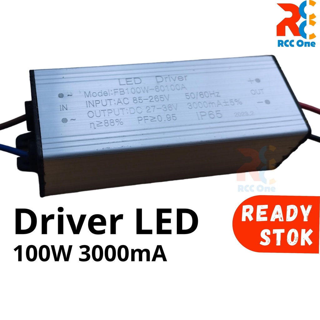 Jual LED Driver 3000mA 100W - Adaptor Lampu Penerangan Jalan PJU ...