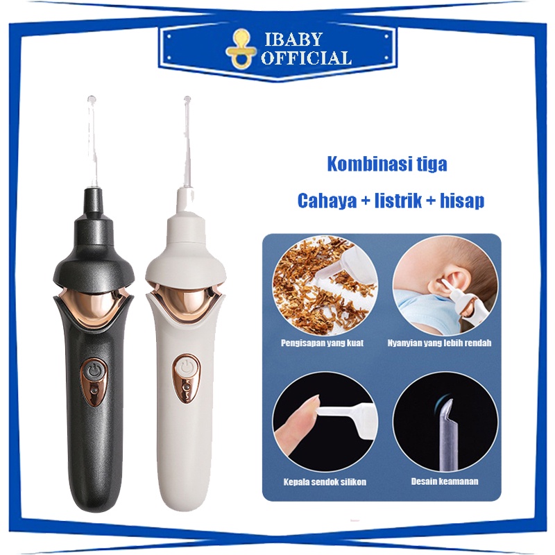 Jual Pembersih Telinga Isi Ulang Elektrik Ear Pick Alat Pembersih ...