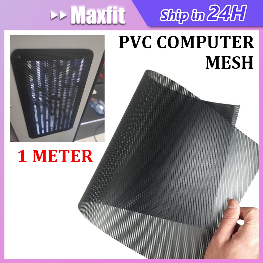 Jual 30x100cm Filter Dust Mesh PVC DIY Sarung Kipas PC PVC Jaring Komputer, Penutup Filter Debu ...