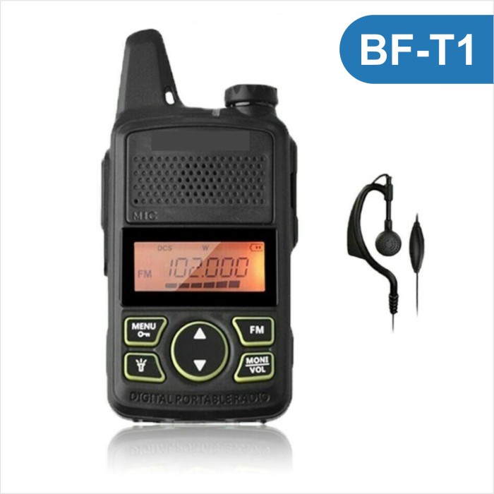 Jual Walkie Talkie HT Baofeng T1 BF-T1 Mini Handy Talky Handheld ...
