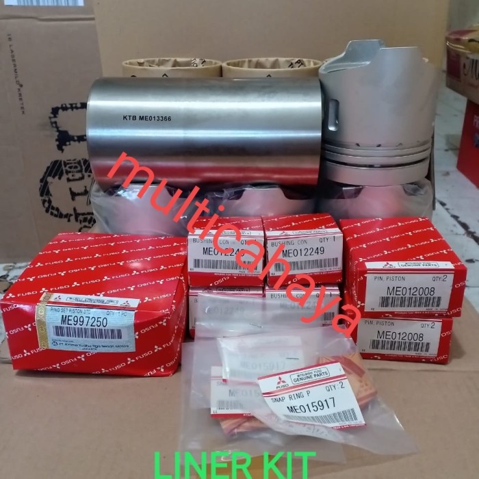 Jual liner kit boring set komplit baja nonfinish ps120/4d32 ex sin ...