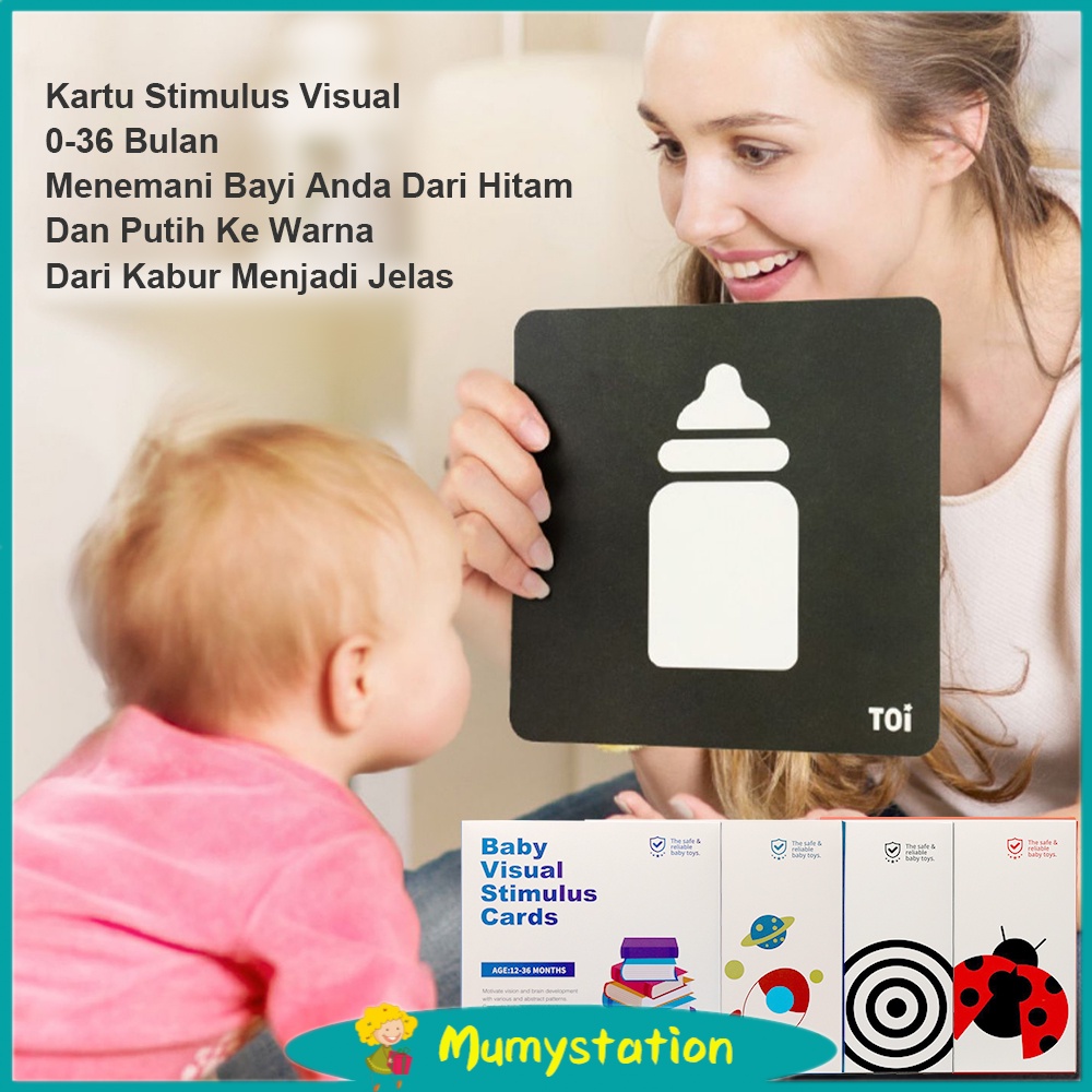 Jual Mumystation Mainan Edukasi Visual Cards / Kartu Pintar Stimulasi ...