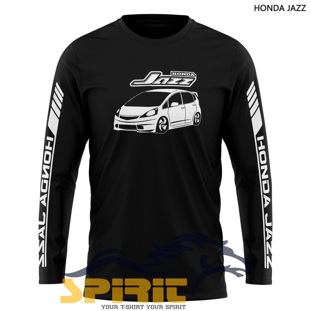 Jual BAJU HONDA JAZZ T-Shirt-BAJUA KAOS DISTRO PRIA KAOS OTOMOTIF KAOS MOBIL HONDA JAZZ LENGAN ...