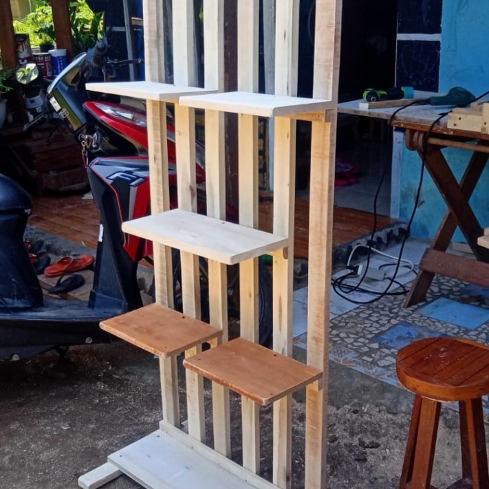 Jual rak penyekat ruangan partisi kayu solid | Shopee Indonesia