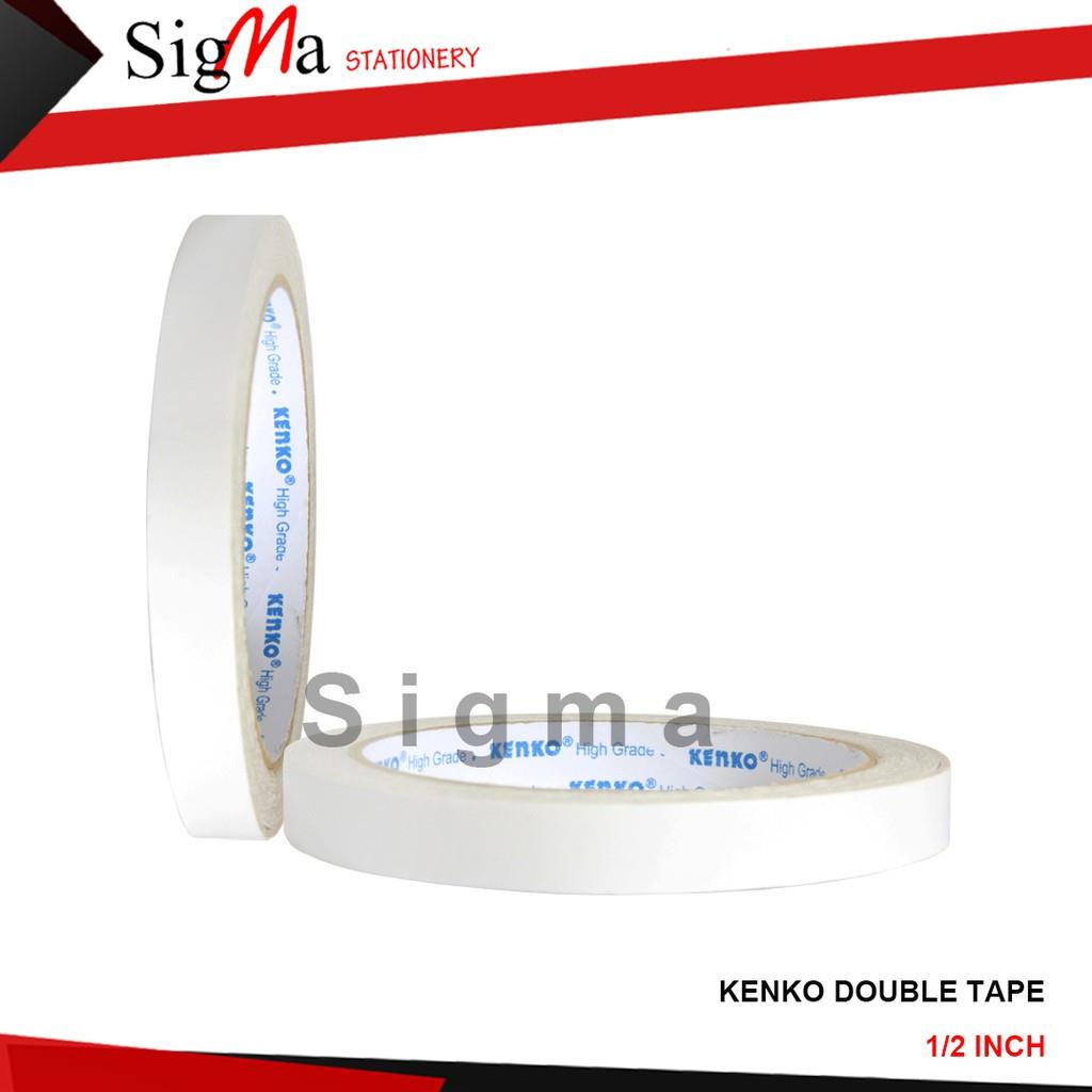 Jual Double Tape KENKO 1/2 Inchi (Pcs) | Shopee Indonesia