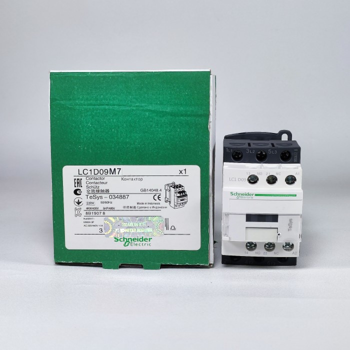Jual Contactor Kontaktor LC1D09M7 | Shopee Indonesia