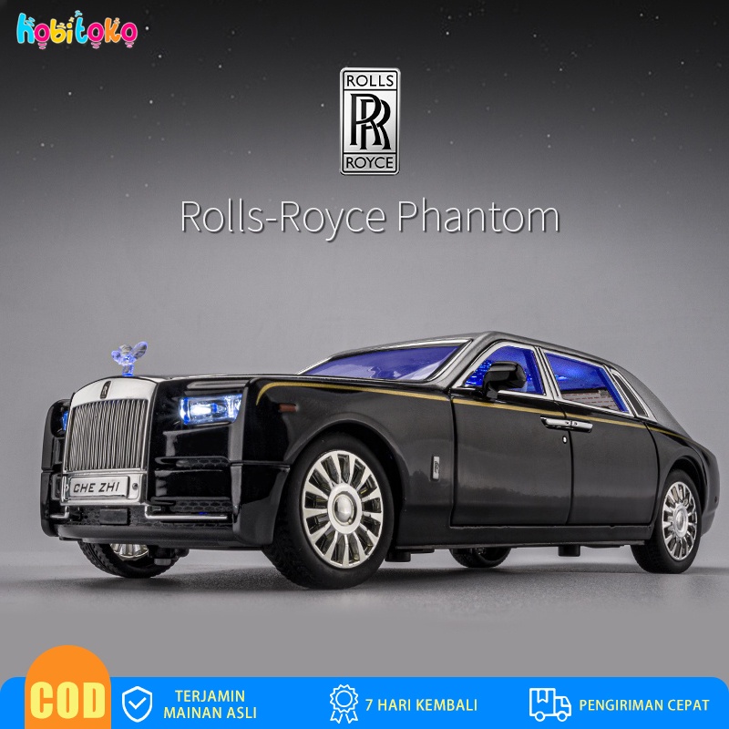 Jual 【COD】Mainan Mobil Diecast Royce Phantom Skala XLG mobil 1: 32 ...