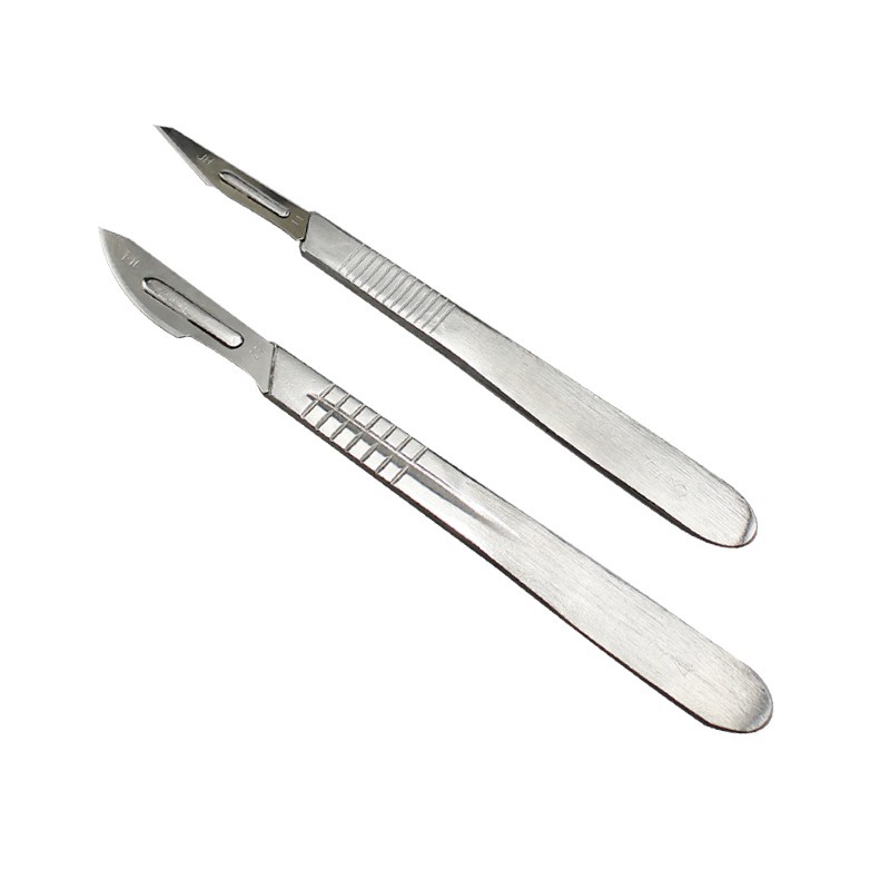 Jual Scalpel handle No. 3 & No 4 Gagang Bisturi Dental Scalpel Handle ...