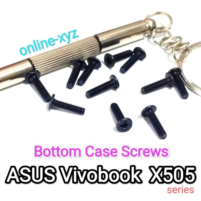 Jual baut mur sekrup casing ASUS Vivobook15 X505 A505 F505 Z B ZA BA BP ...
