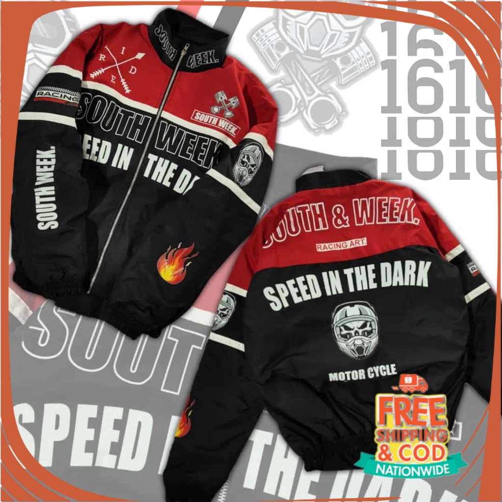 Jual JAKET OOTD KONSER OOTD CAFE/ Nascar Jacket Vintage South Week ...