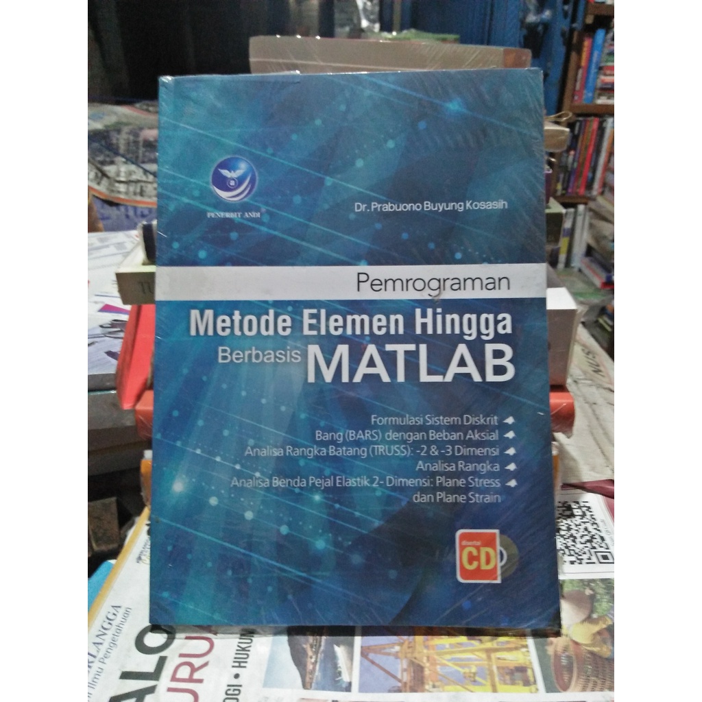 Jual PEMROGRAMAN METODE ELEMEN HINGGA BERBASIS MATLAB #PBL | Shopee ...