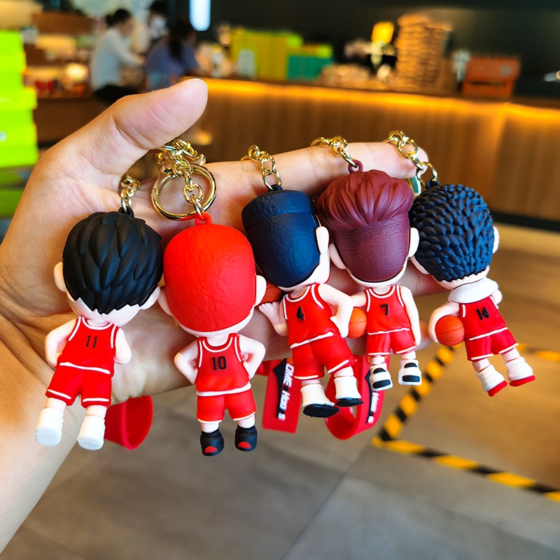 Jual Baru Anime Kartun Kawaii Slam Dunk Sakuragi Hanamichi Gantungan ...