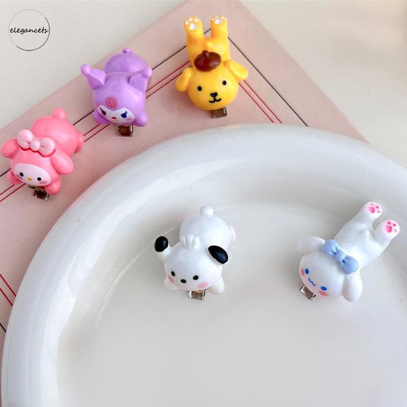 Jual Klip Jepit Rambut Kartun Lucu Sanrio Kuromi Melody Korea Lucu Gaya ...