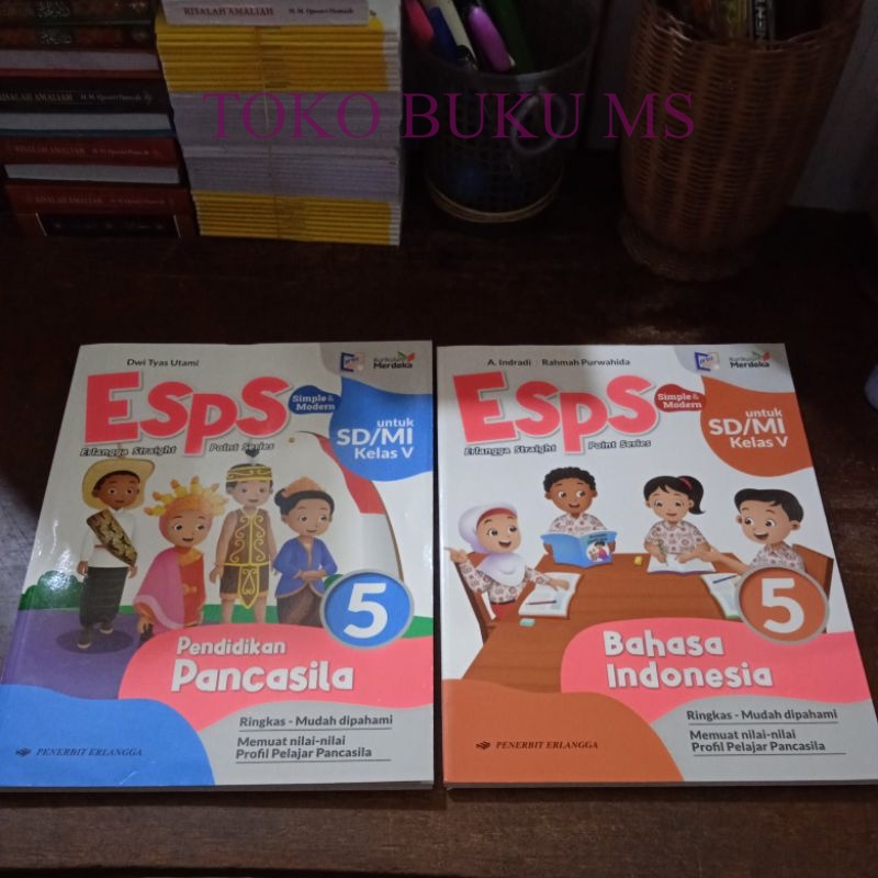 Jual Kelas 5 SD/MI ESPS Bahasa Indonesia, ESPS Pendidikan Pancasila, ESPS Matematika, ESPS IPAS ...