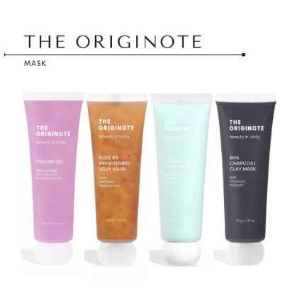 Jual The Originote Rose B3 Brightening Jelly Mask / Cerabiome BHA ...