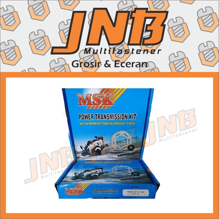 Jual MSK Gear Set Rantai HONDA TIGER 520 Gir | Shopee Indonesia