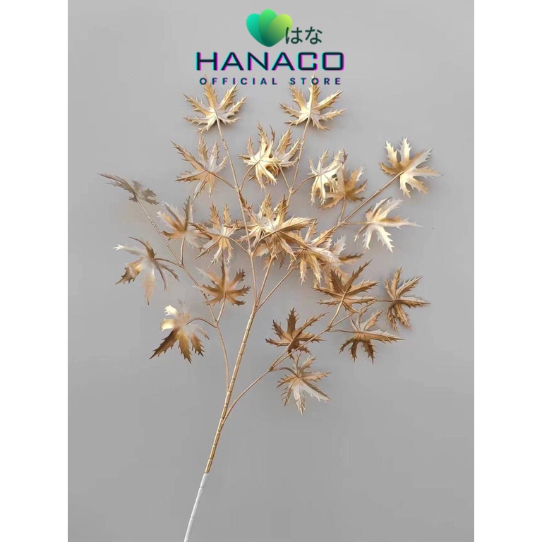 Jual HANACO - Daun Gold Daun emas Artificial flower Leaf gold tanaman ...