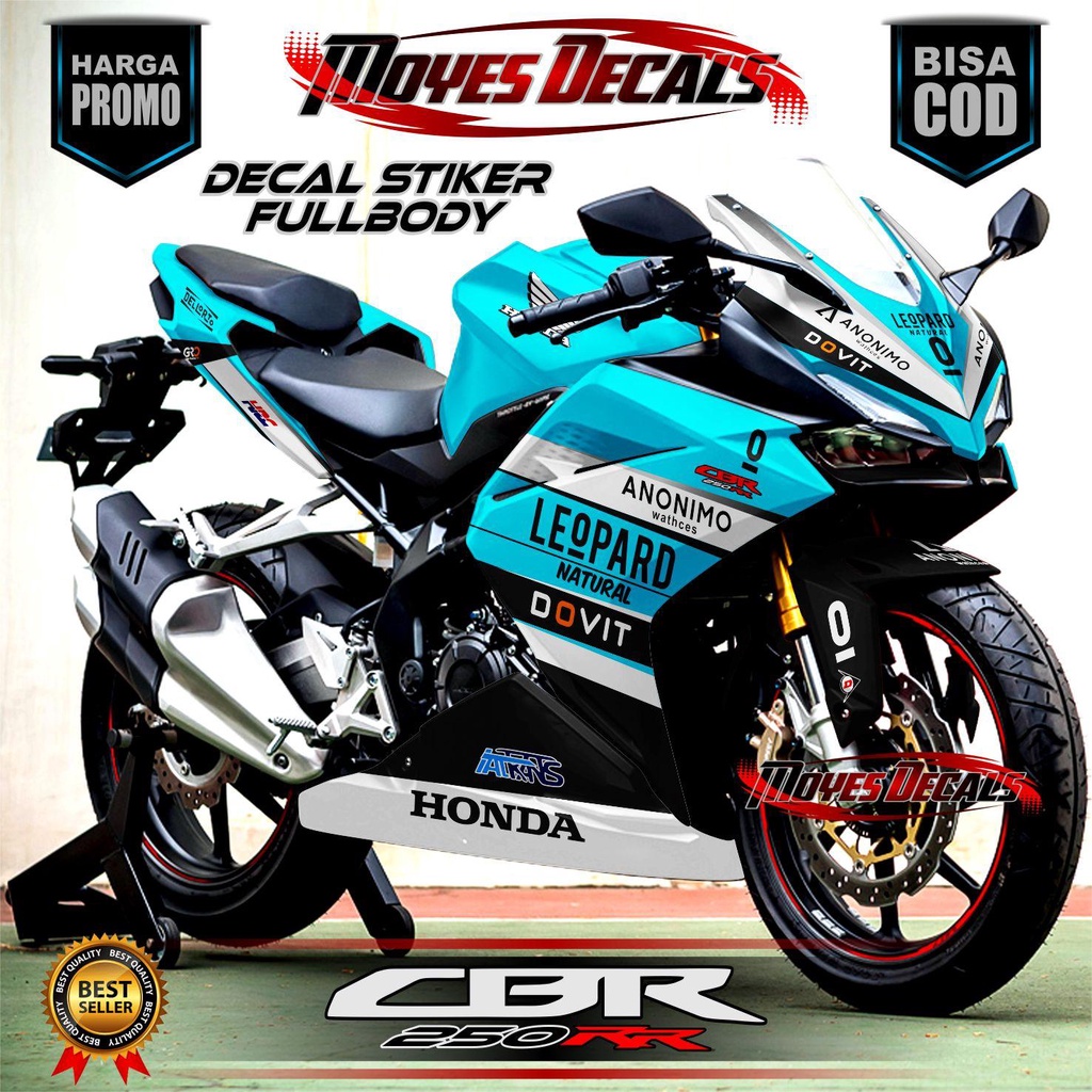 Jual Decal Fullbody Cbr 250RR Grafis Variasi / Custom Stiker Motor ...
