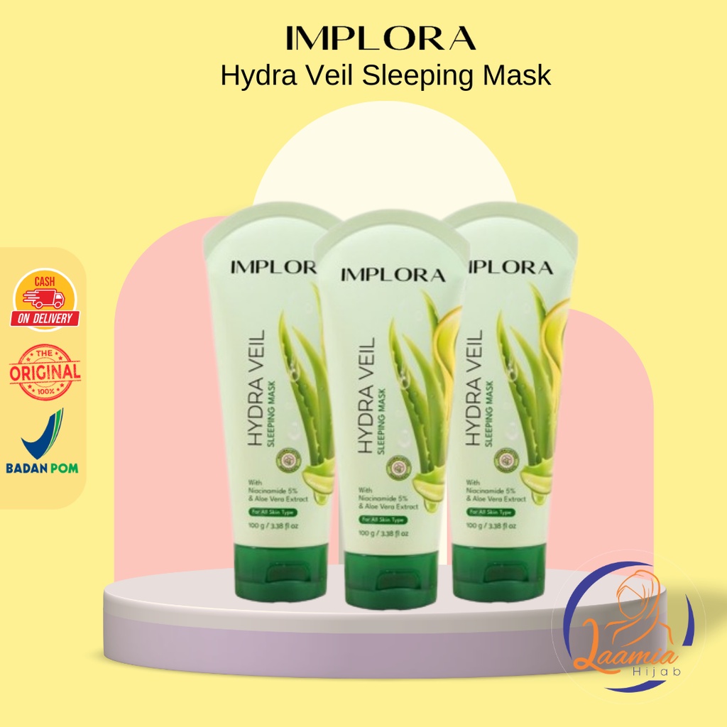 Jual Implora Hydra Veil Sleeping Mask | Shopee Indonesia