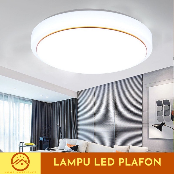 Jual Lampu Hias Atap Plafon LED Minimalis Modern Elegan Bulat Warm ...
