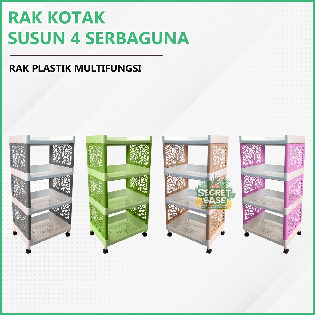 Jual RAK KOTAK SERBAGUNA + RODA - Rak Multifungsi / Rak Portable Kokoh ...