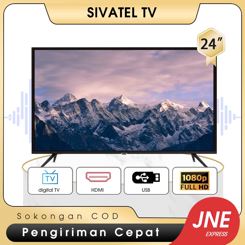 Jual Promosi DIGITAL tv SIVATEL LED 19/22/24/28 inch HD Televisi murah ...